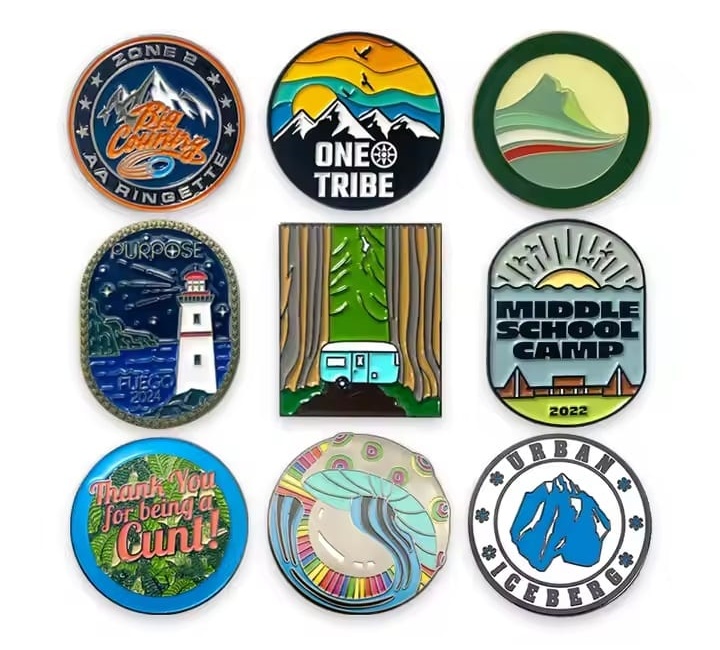 Metal badge customization - badge factory