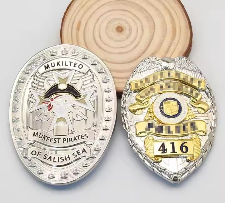Customized metal tags and badges - badge factory